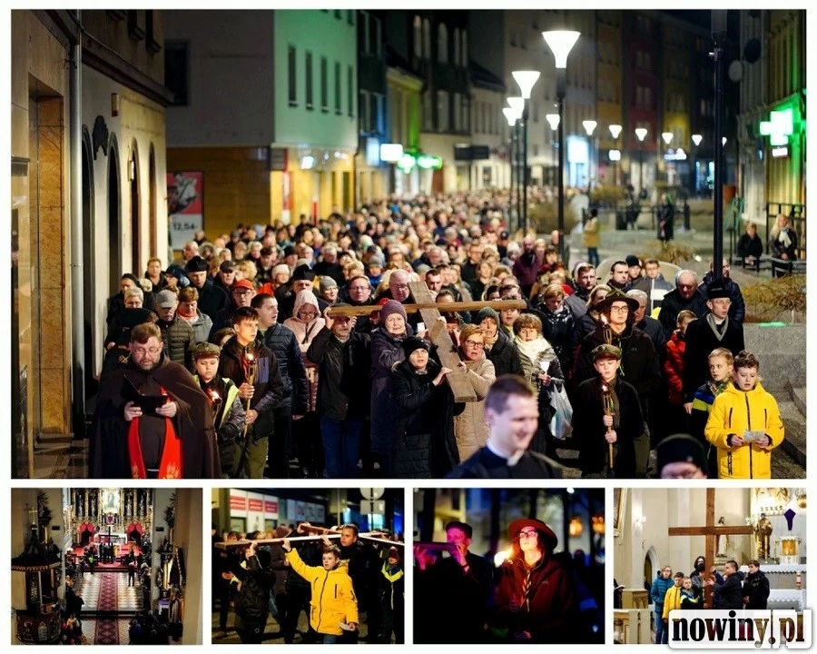 Droga Krzyżowa ulicami Raciborza. Wierni przeszli procesją ku czci męki ...