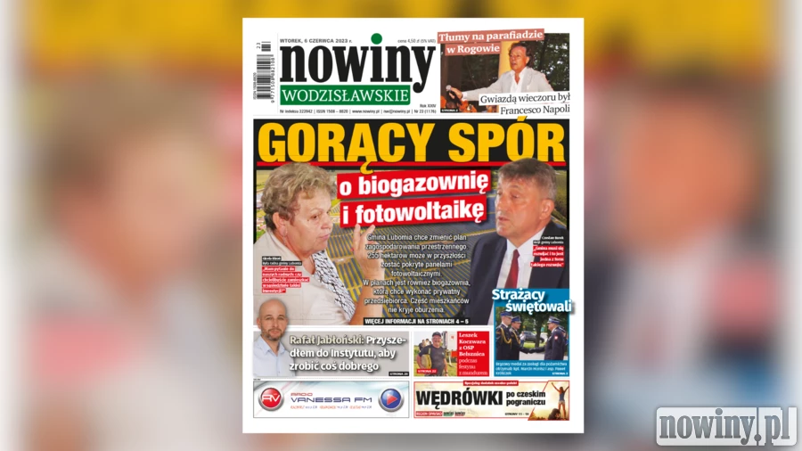 Nowiny Wodzisławskie o konflikcie pomiędzy mieszkańcami Lubomi a ...