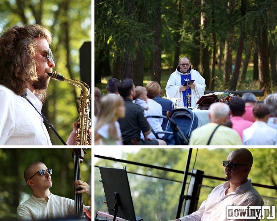 Msza polowa oraz koncert jazzowy w Arboretum Bramy Morawskiej [ZDJĘCIA ...