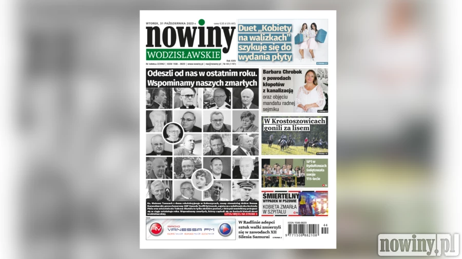 Nowiny Wodzisławskie o tych, których pożegnaliśmy w ostatnim roku ...